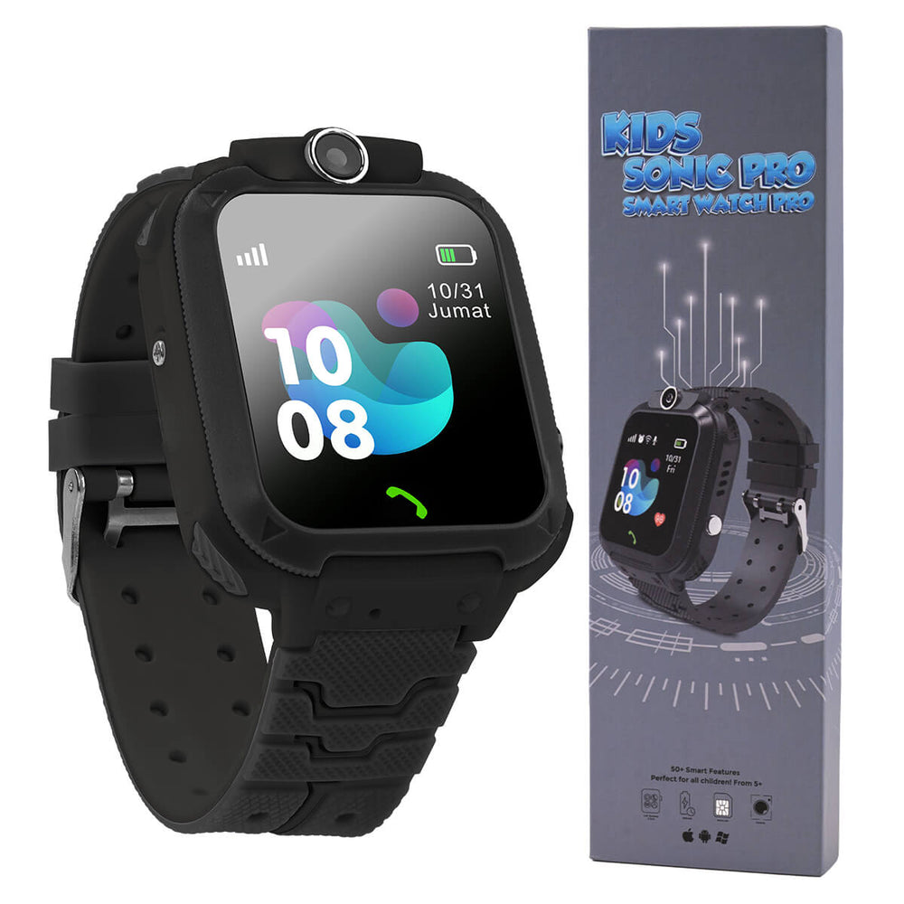 Kids Sonic Pro Smart Watch With Audio Calls, Messages & Games